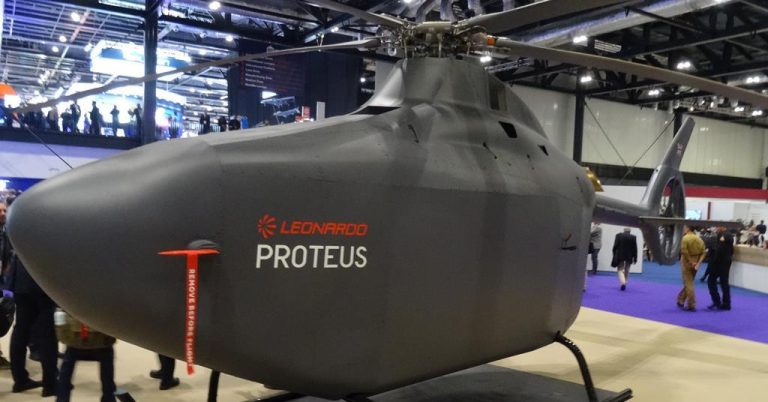Leonardo hélicoptères pour piloter un démonstrateur Proteus sans pilote ...